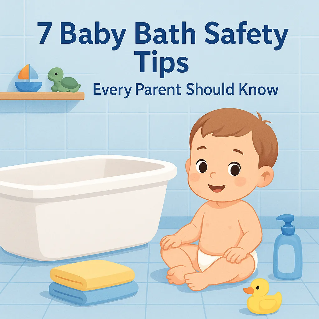 7 Baby Bath Safety Tips Every Parent Should Know